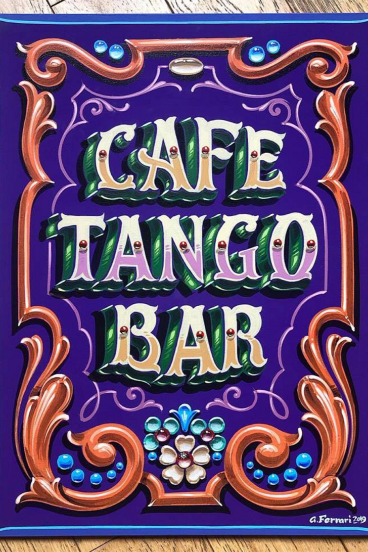 ᐉ Fileteado Porteño, arte popular que celebra a Buenos Aires