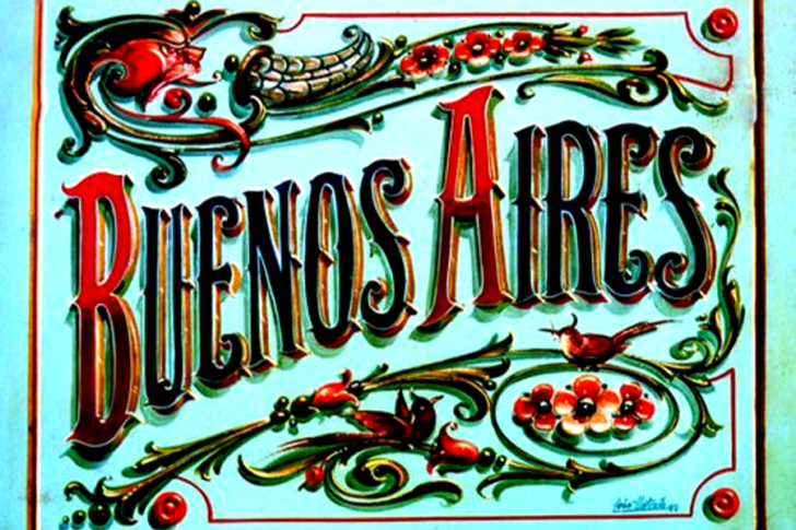 ᐉ Fileteado Porteño, arte popular que celebra a Buenos Aires