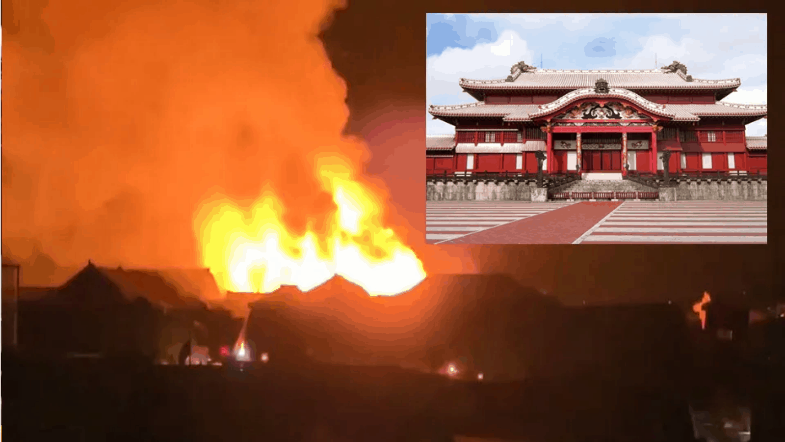 Feroz incendio destruyó el Castillo Shuri, declarado Patrimonio de la ...