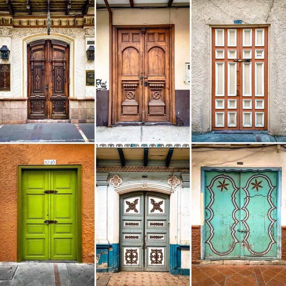 Este proyecto fotográfico reúne las puertas más atractivas de la ciudad ...