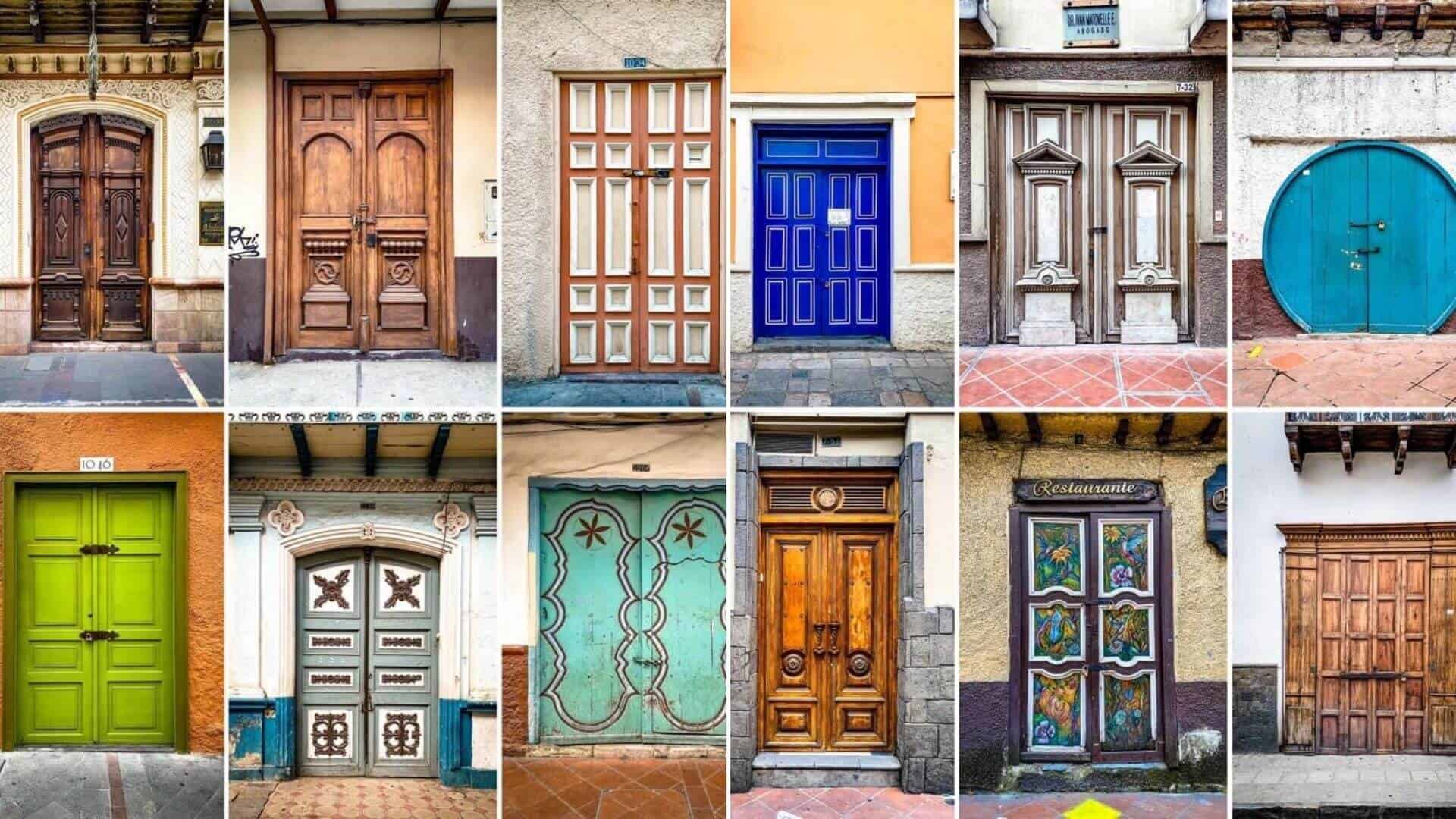 Este proyecto fotográfico reúne las puertas más atractivas de la ciudad ...