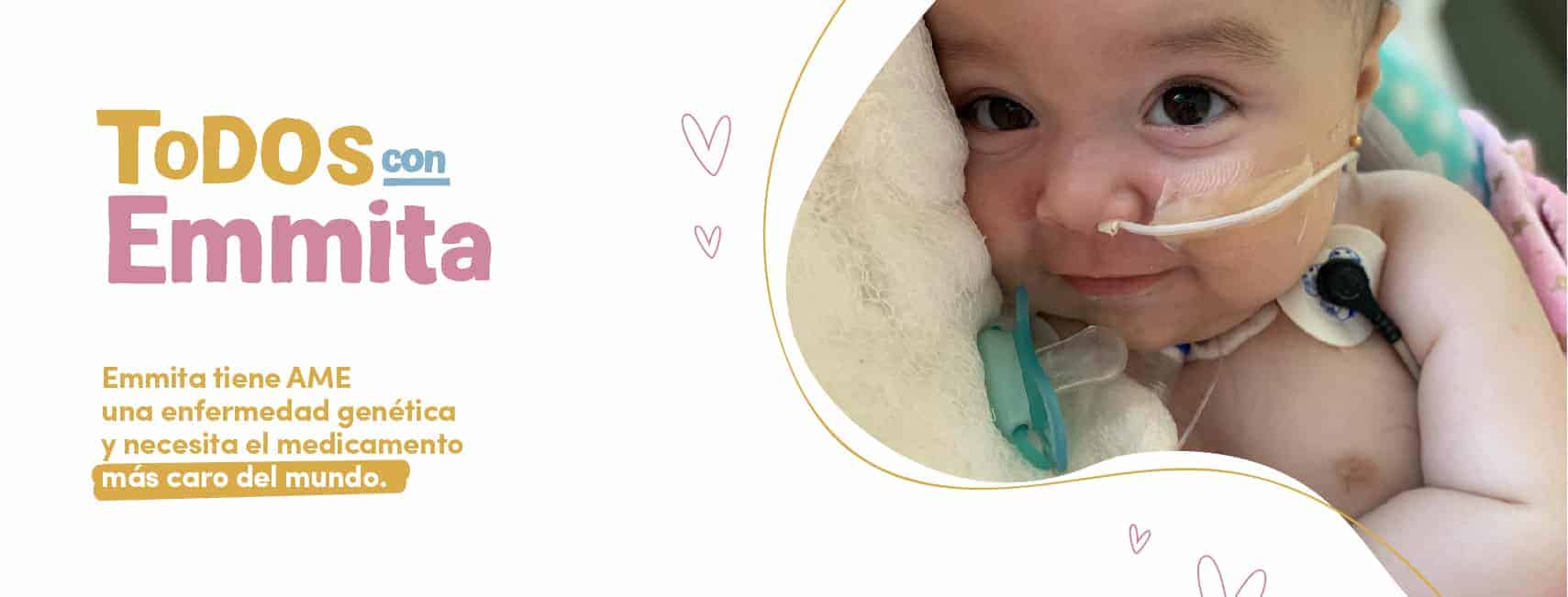 Emmita necesita el medicamento más caro del mundo y tu la puedes ayudar ...