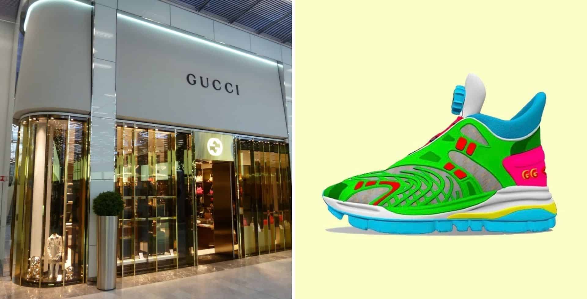 Así son las primeras zapatillas virtuales de Gucci que solo se pueden ...