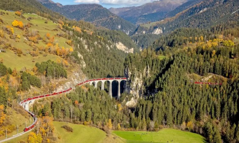 Suiza logró un nuevo récord Guiness por tener el tren más largo del ...
