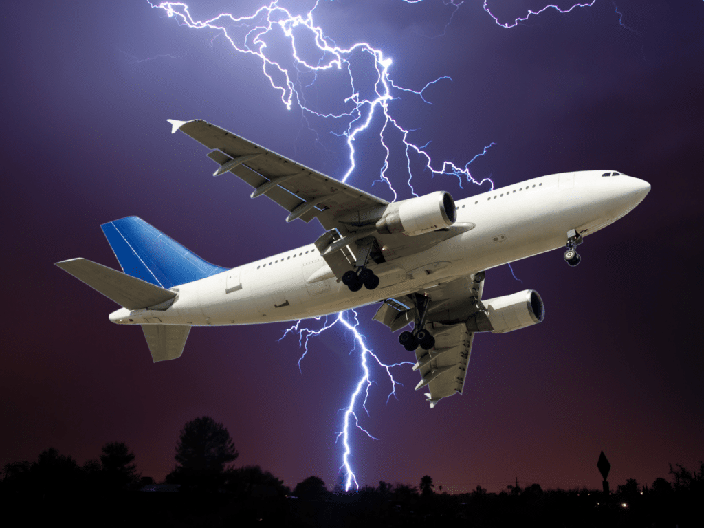 Los pilotos revelan con qué frecuencia los rayos impactan en los ...