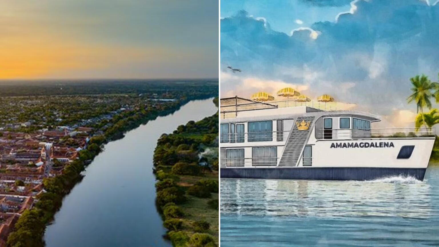Así será el exclusivo crucero que navegará el río Magdalena en 2025 ...